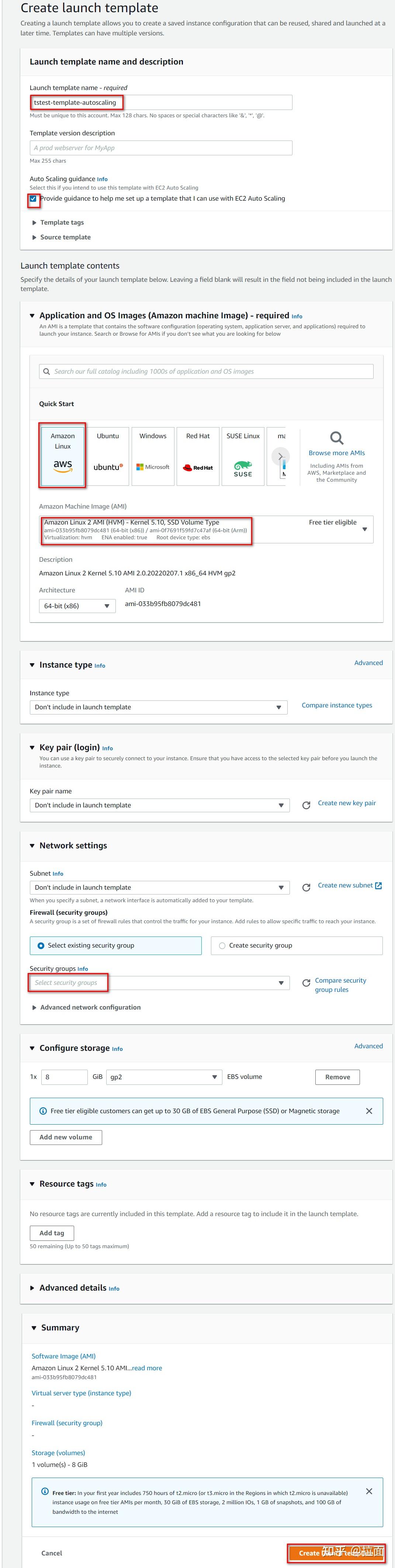 创建 AWS EC2 Auto Scaling - 知乎
