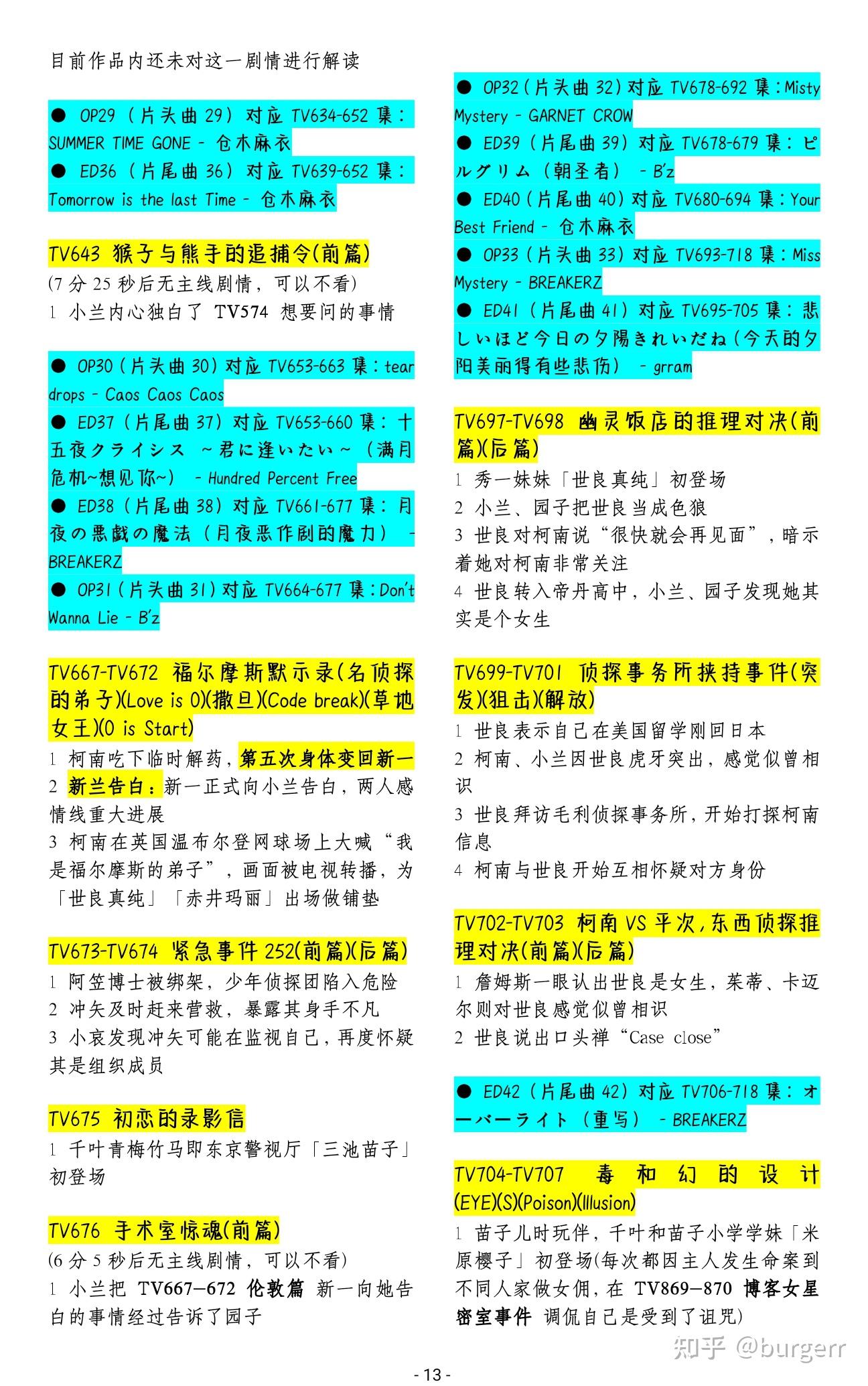 最全名侦探柯南主线剧集汇总(集数更新至1164和剧场版M26|含剧情信息) - 知乎