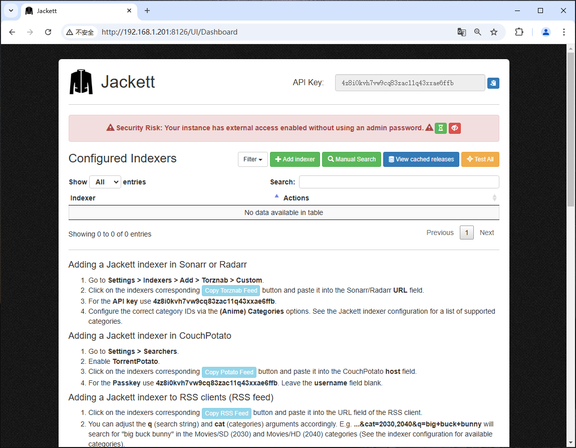 本地部署资源聚合搜索神器 Jackett 并实现外部访问 - 知乎