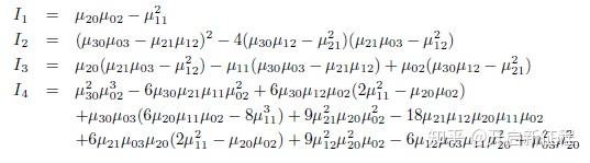 怎么理解图像区域的几何矩geometric moments? - 知乎