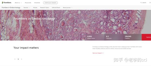 Frontiers in Endocrinology：JCR1区神刊！易接收快接收，发文量多 - 知乎