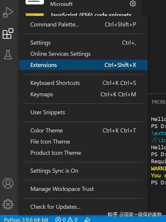 Vscode Python vscode-python
