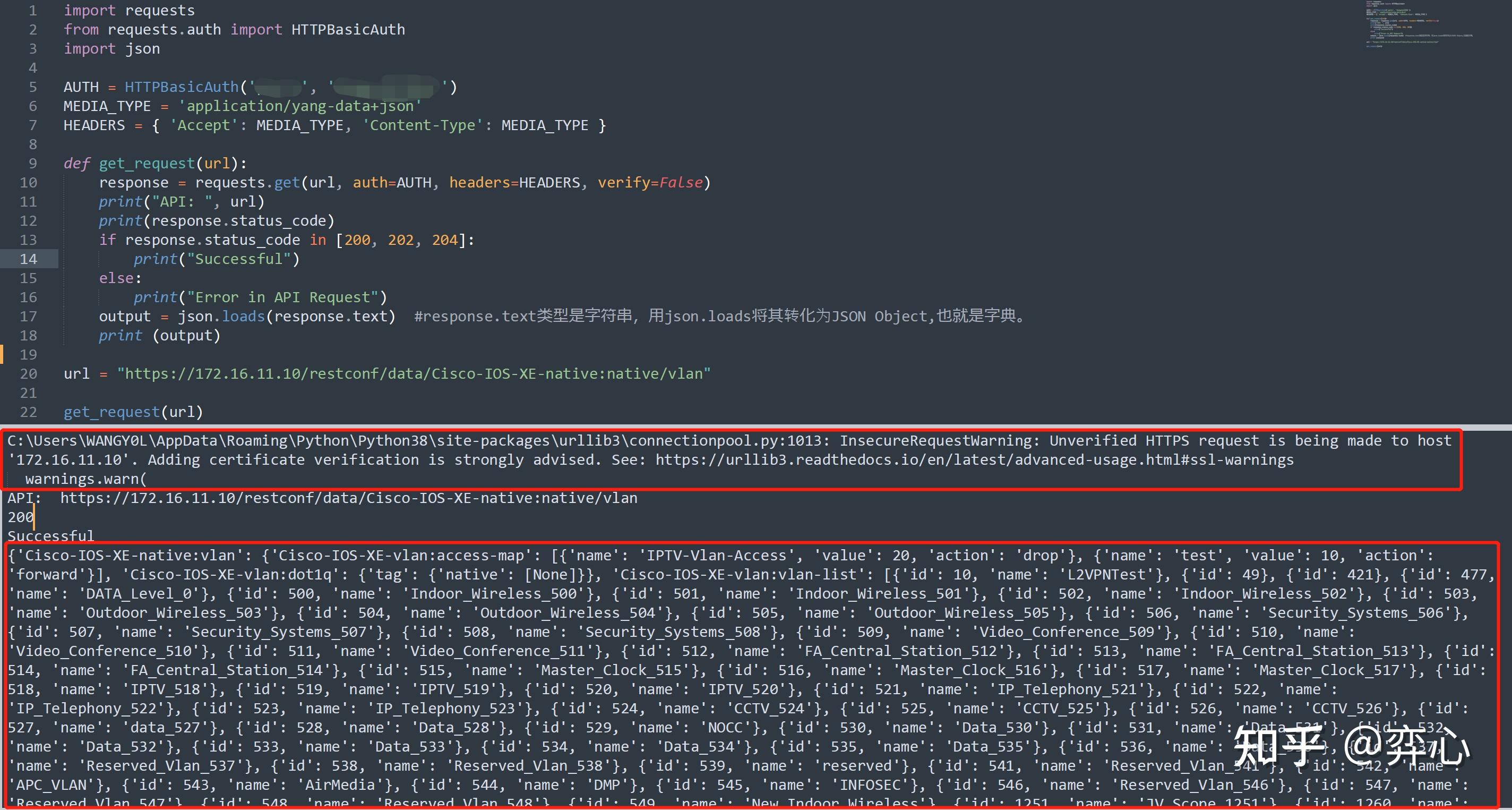 网络工程师的Python之路 -- RestConf实战（requests模块） - 知乎