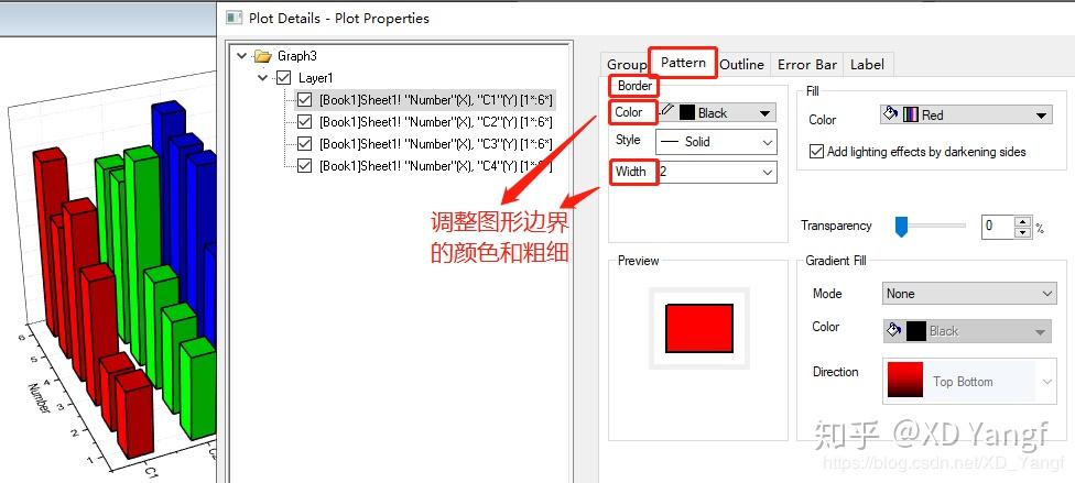 【无机纳米材料科研制图——OriginLab 0210】Origin多组柱状图3D柱状图及3D散点图 - 知乎