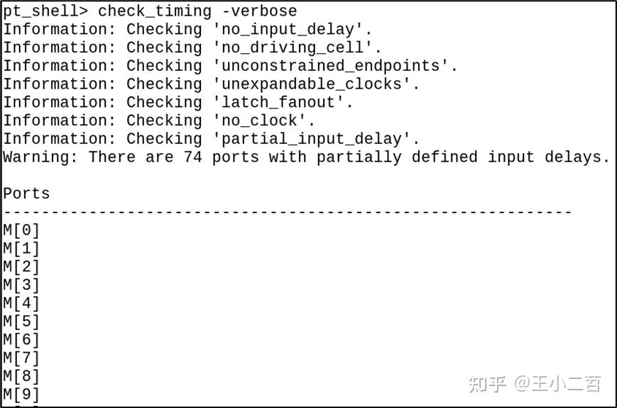 PrimeTime中的check_timing - 知乎