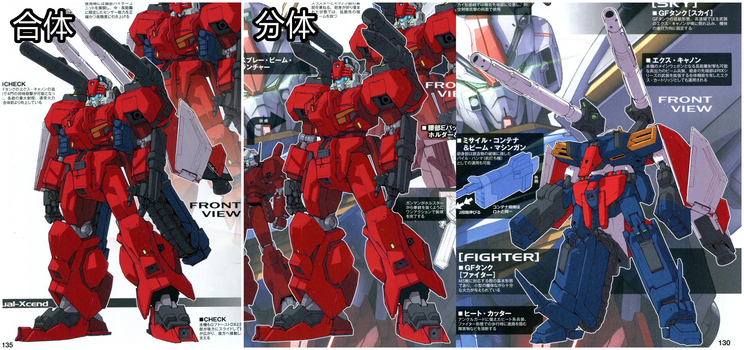 高达系列中的2~7机合体 - 知乎