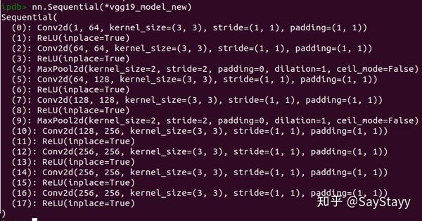 PyTorch：修改VGG19的第一层 - 知乎