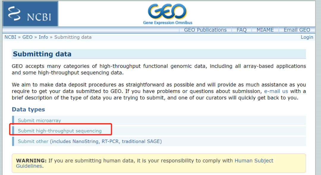 数据上传 | GEO数据上传操作指南 - 知乎