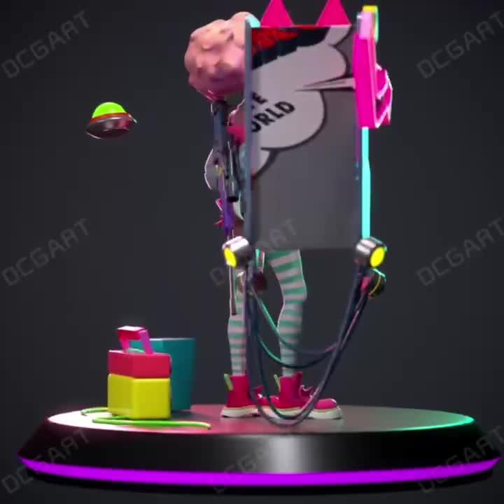 次世代风格化高模作品展示！！DCGART学生作品倾情奉献~~ - 知乎