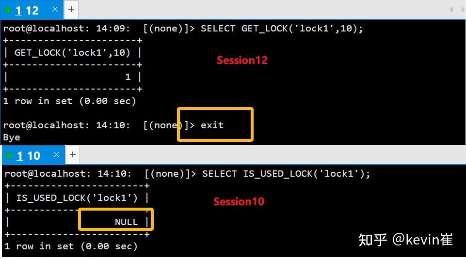 MySQL 用户级GET_LOCK函数锁 - 知乎