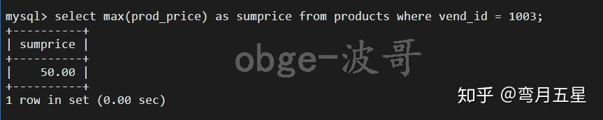 MySQL ----- 聚集函数(AVG,SUM,COUNT,MIN,MAX) （十一） - 知乎