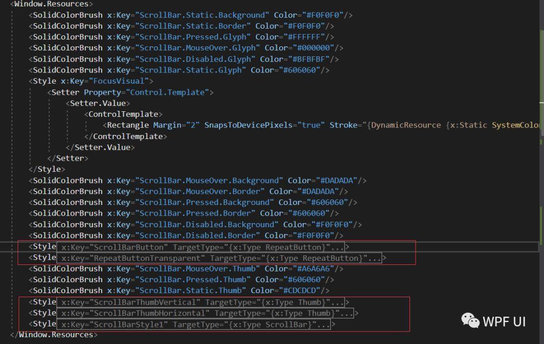 WPF自定义ScrollBar样式 - 知乎