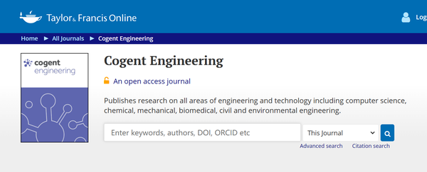 人文社科研究人员更多国际发文选择！Cogent OA将集体收获首个影响因子 - 知乎