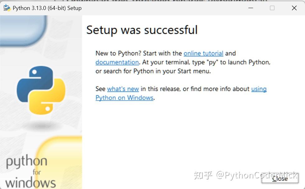 在windows 11系统上安装 Python 3.13 - 知乎
