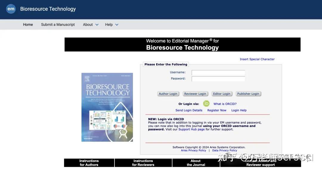 H105《Bioresource Technology》环境大类，中科院一区，顶刊，因子9.7 - 知乎