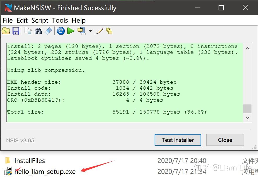 NSIS最简单的软件打包示例，制作exe安装包 - 知乎