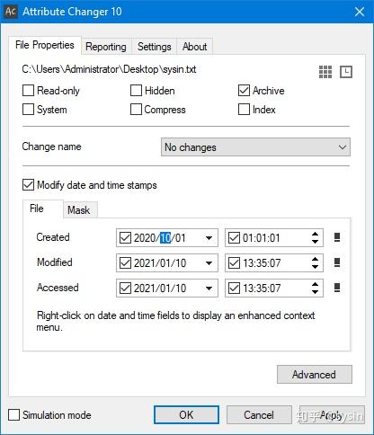 如何修改文件的“创建时间”和“修改时间”（Windows Linux macOS） - 知乎