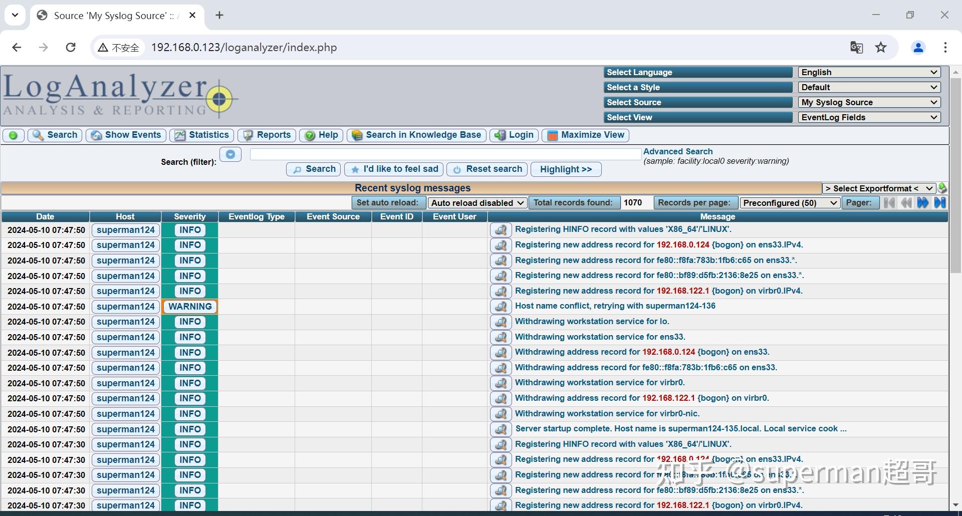Linux Rsyslog+LogAnalyzer+MariaDB部署日志服务器 - 知乎