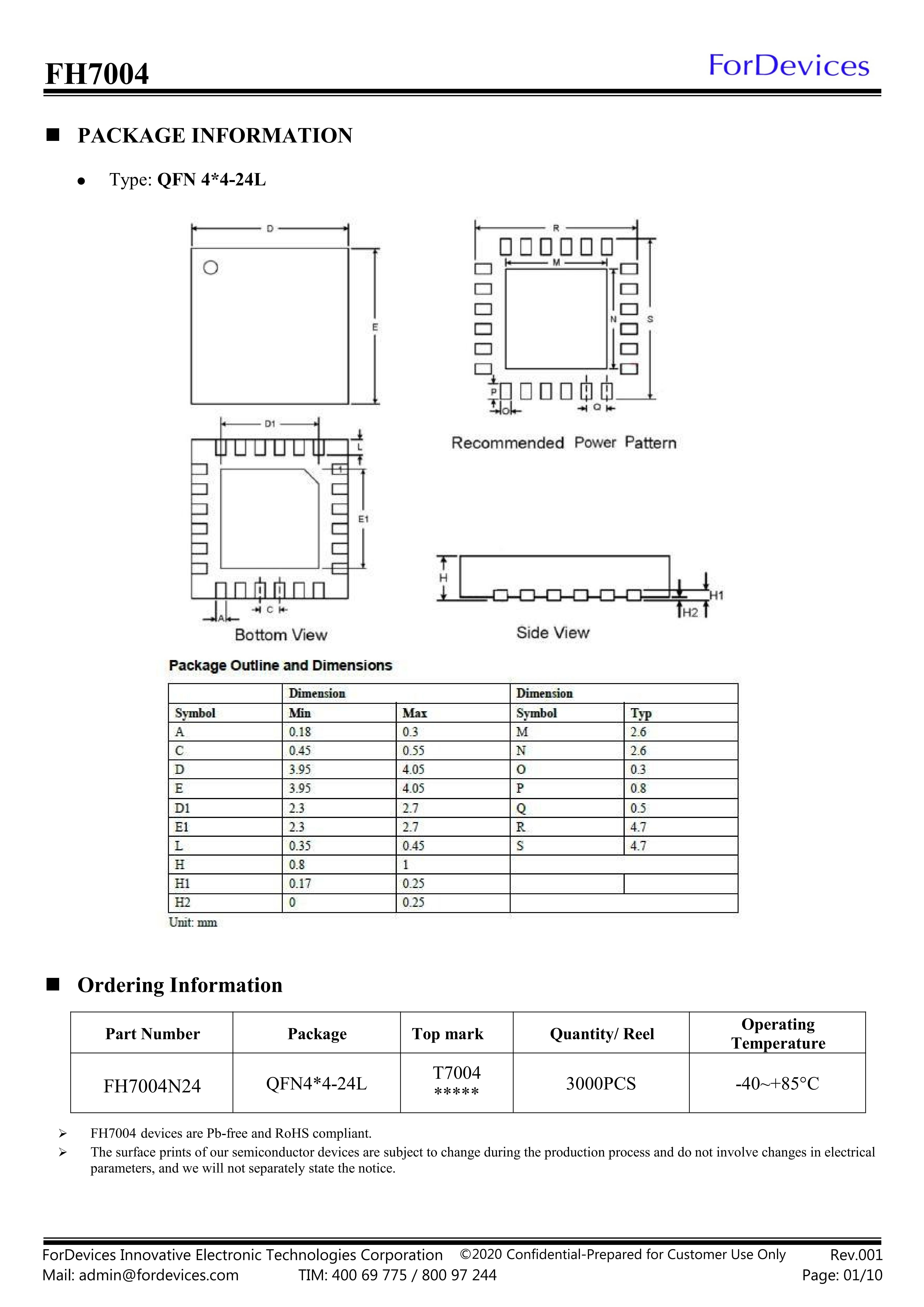 「PMIC/PMU器件应用」FH7004｜四通道集成式电源管理｜QFN-4x4-24L - 知乎