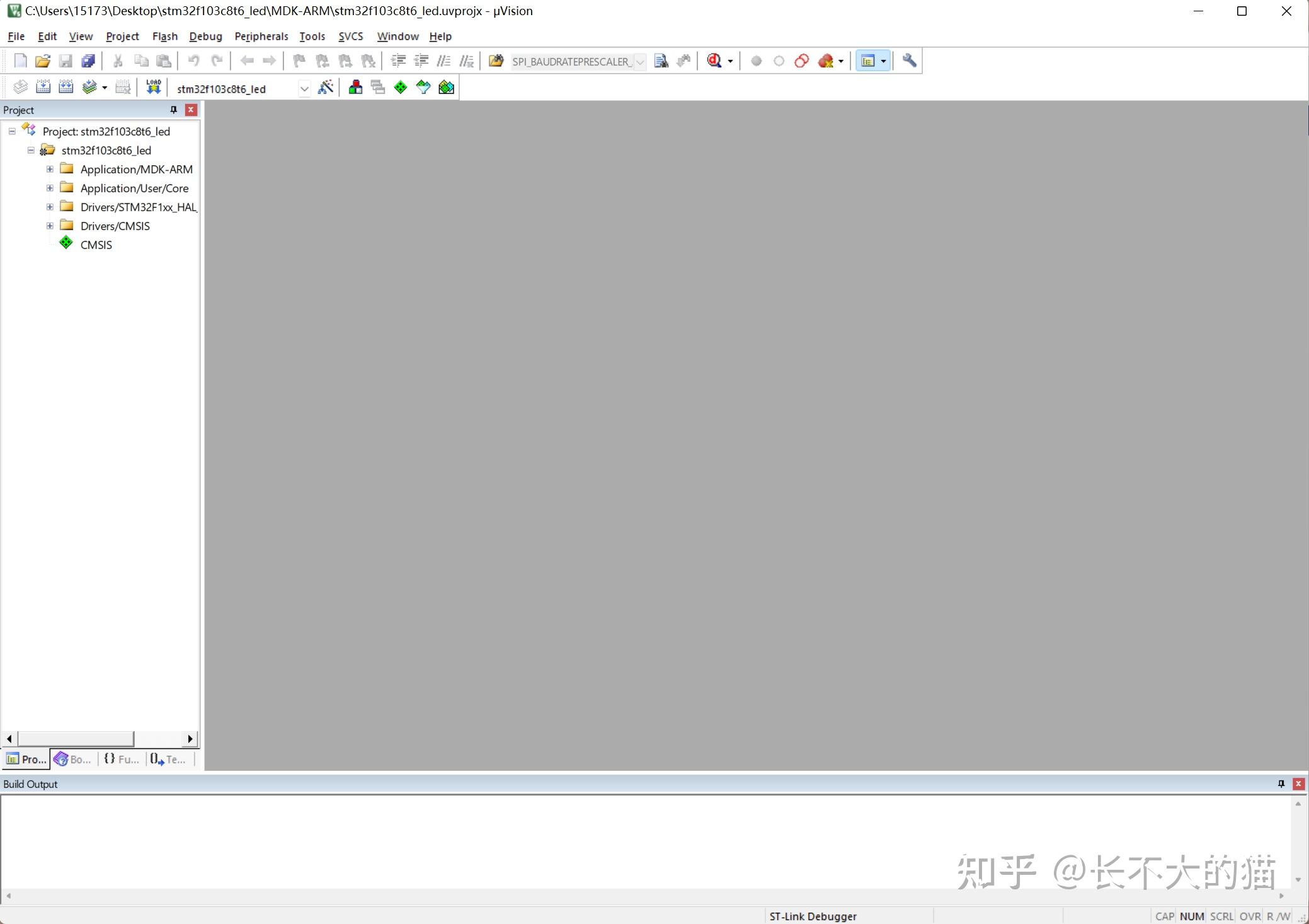 Stm32使用hal库点亮led 知乎