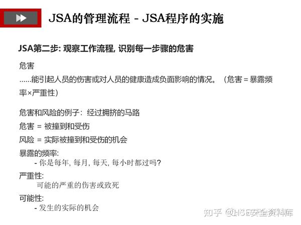 PPT |【课件】工作安全分析(JSA)管理规范(47页） - 知乎