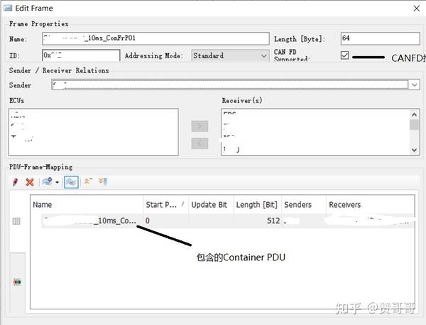 详解Autosar Arxml中的CANFD报文及格式 - 知乎