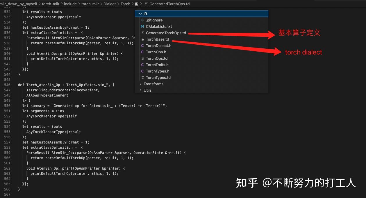 pytorch-mlir部分代码解读，op的定义（三） - 知乎