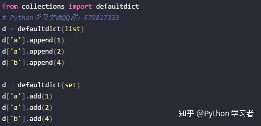 Python实现一个键对应多个值的字典(multidict） - 知乎