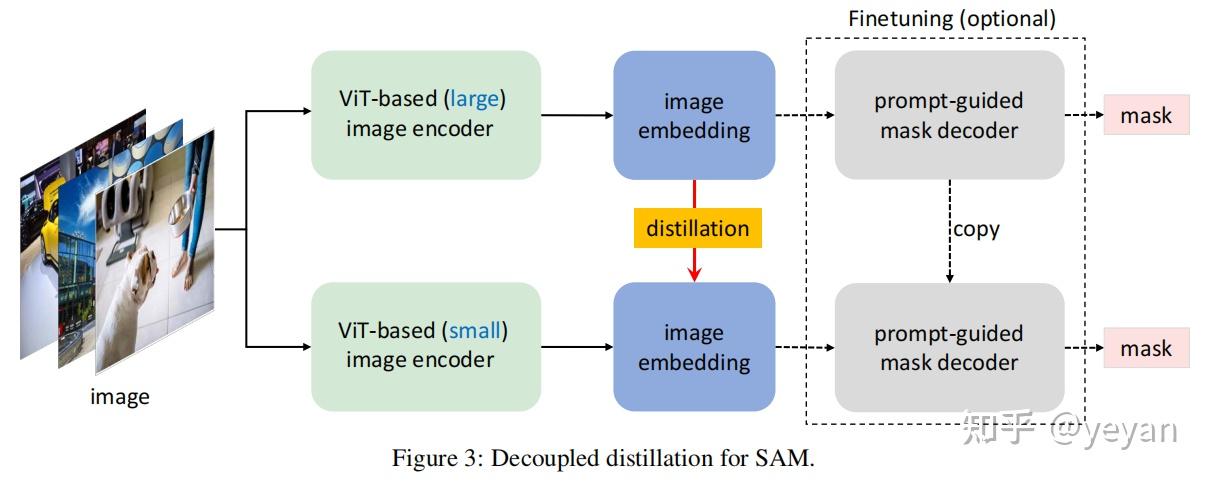 【论文解读】比sam小60倍的轻量级模型mobilesam(Faster Segment Anything) - 知乎