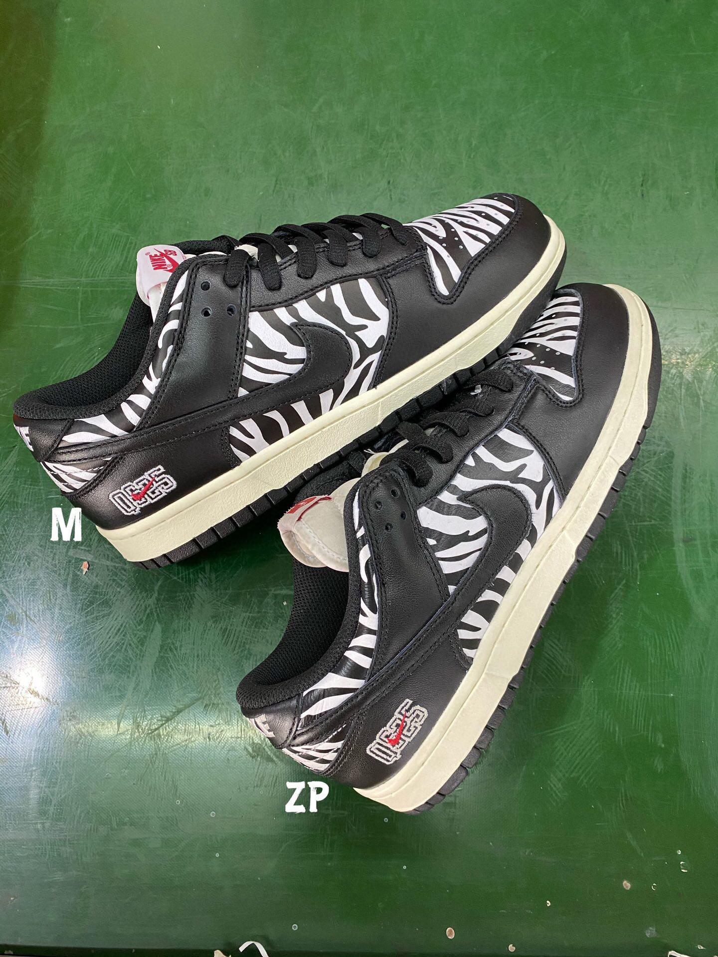 DUNK SB Zebra想到yeezy白斑马的地位还差人气 细节实拍对比鉴定点 帮你避坑 - 知乎