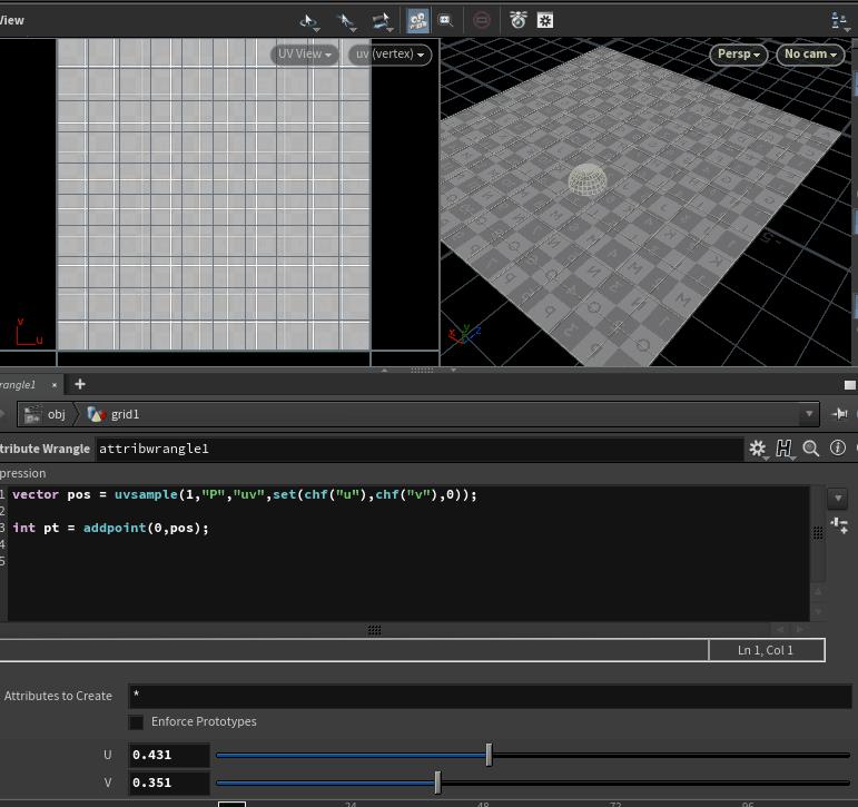 houdini 中的几何体函数4 primuv 和 xyzdist - 知乎