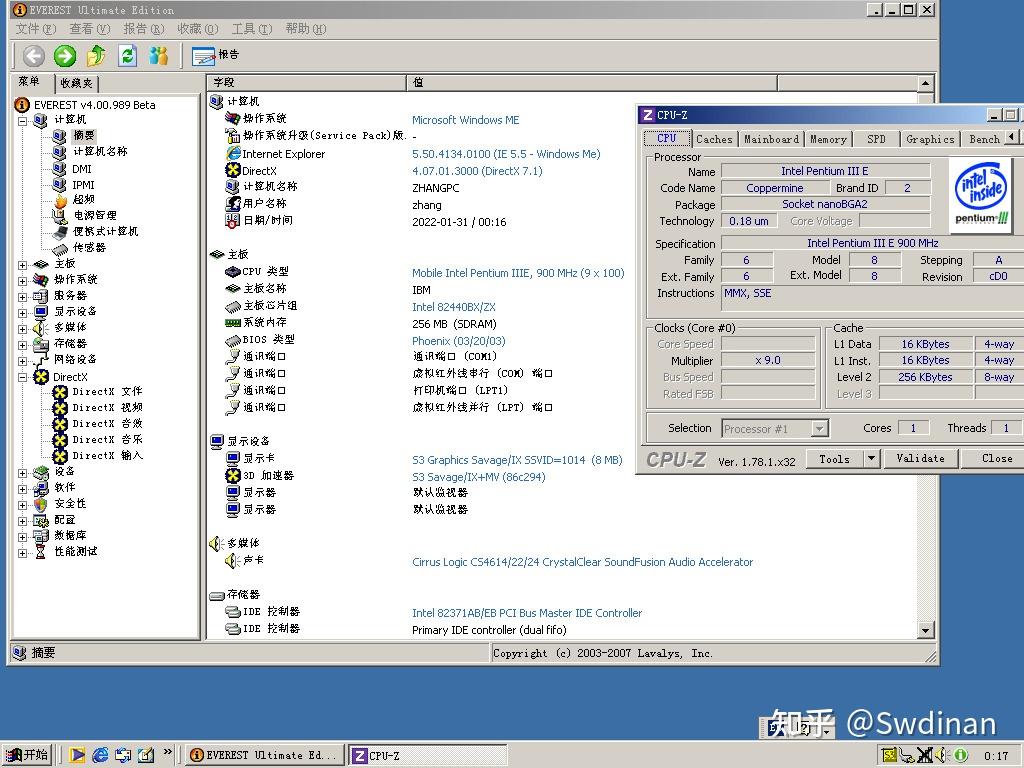 记一台来自21 世纪初的IBM Thinkpad T22 - 知乎