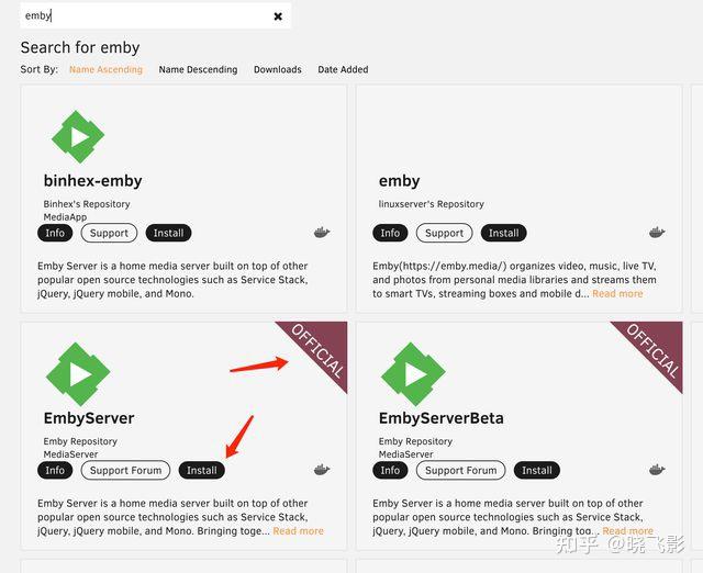 UNRAID docker 太好用了，安装新版 EMBY 开始管理媒体库吧 - 知乎