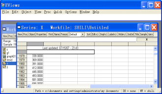 EViews 基本操作 - 知乎
