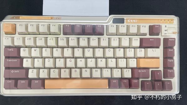 珂芝(KZZI)K75机械键盘开箱介绍