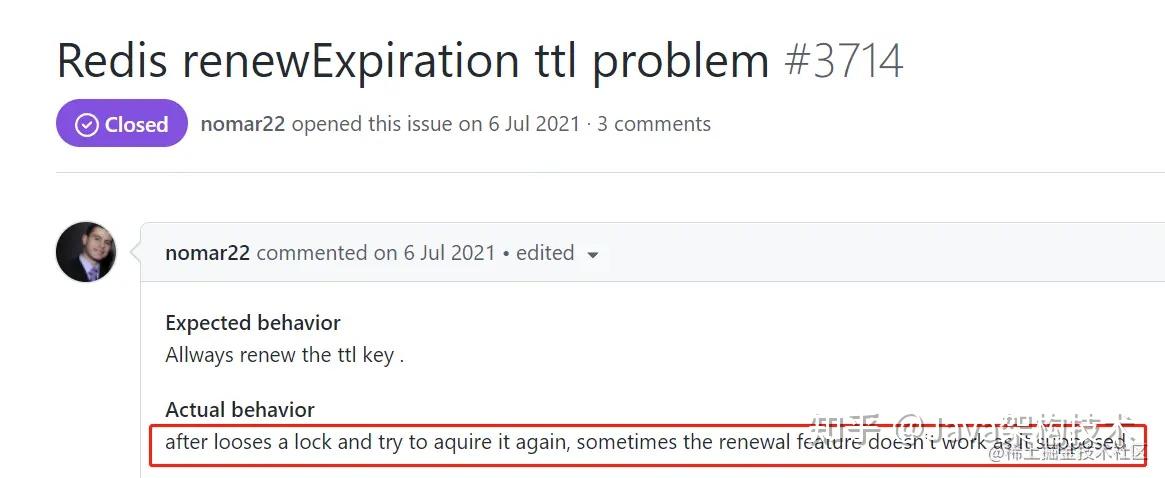Redisson里的“看门狗”居然有这两个“bug”？ - 知乎