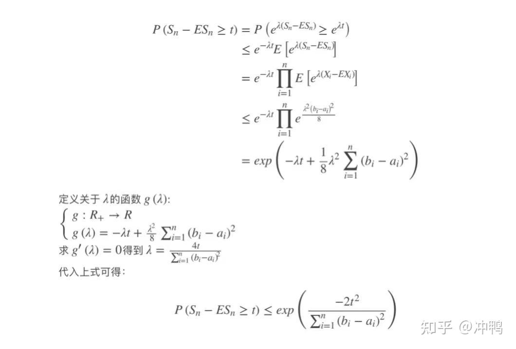 Hoeffding inequality & Azuma inequality - 知乎