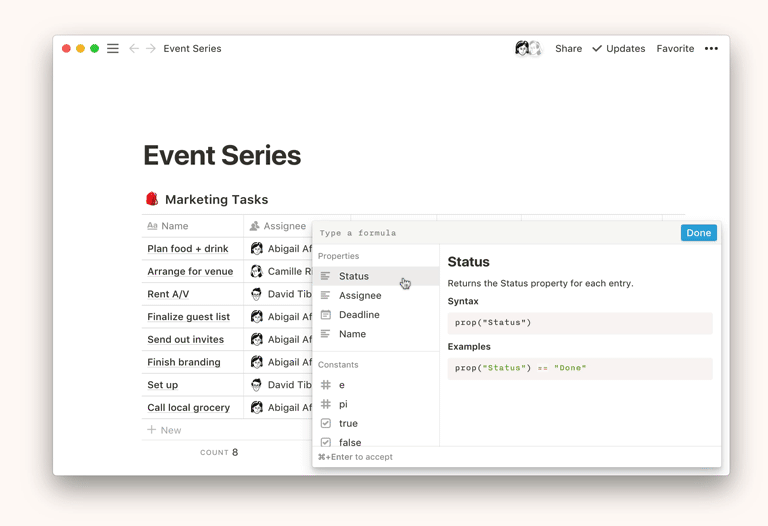 【Notion教程】Notion 数据库公式 - 知乎
