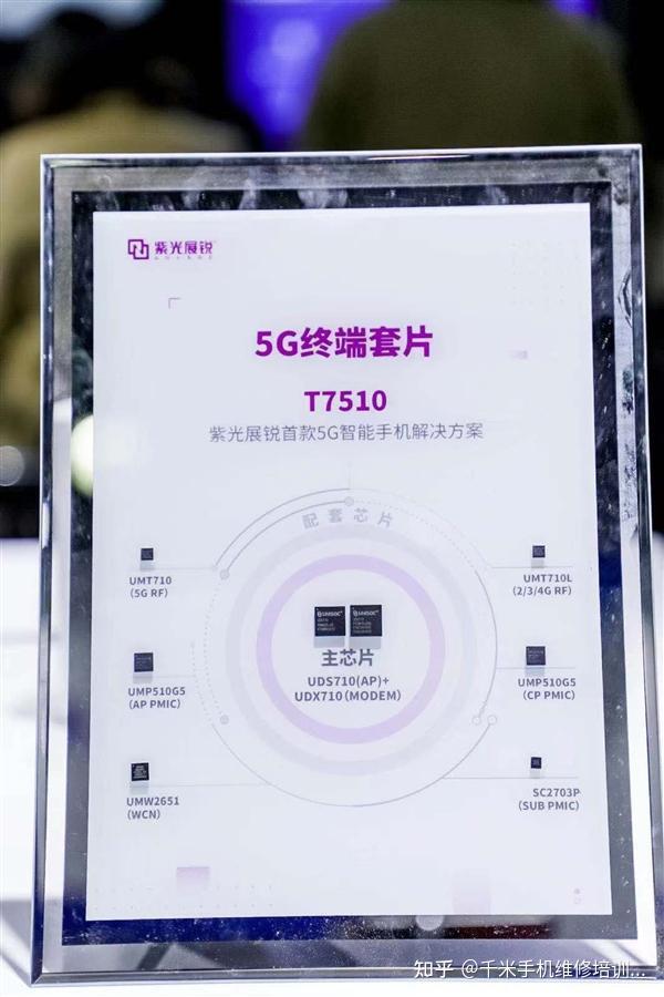 紫光展锐首款5G SoC T7510半年销量破百万：6nm T7520已成功流片 - 知乎