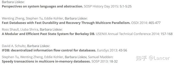 系统领域TOP团队 - 知乎