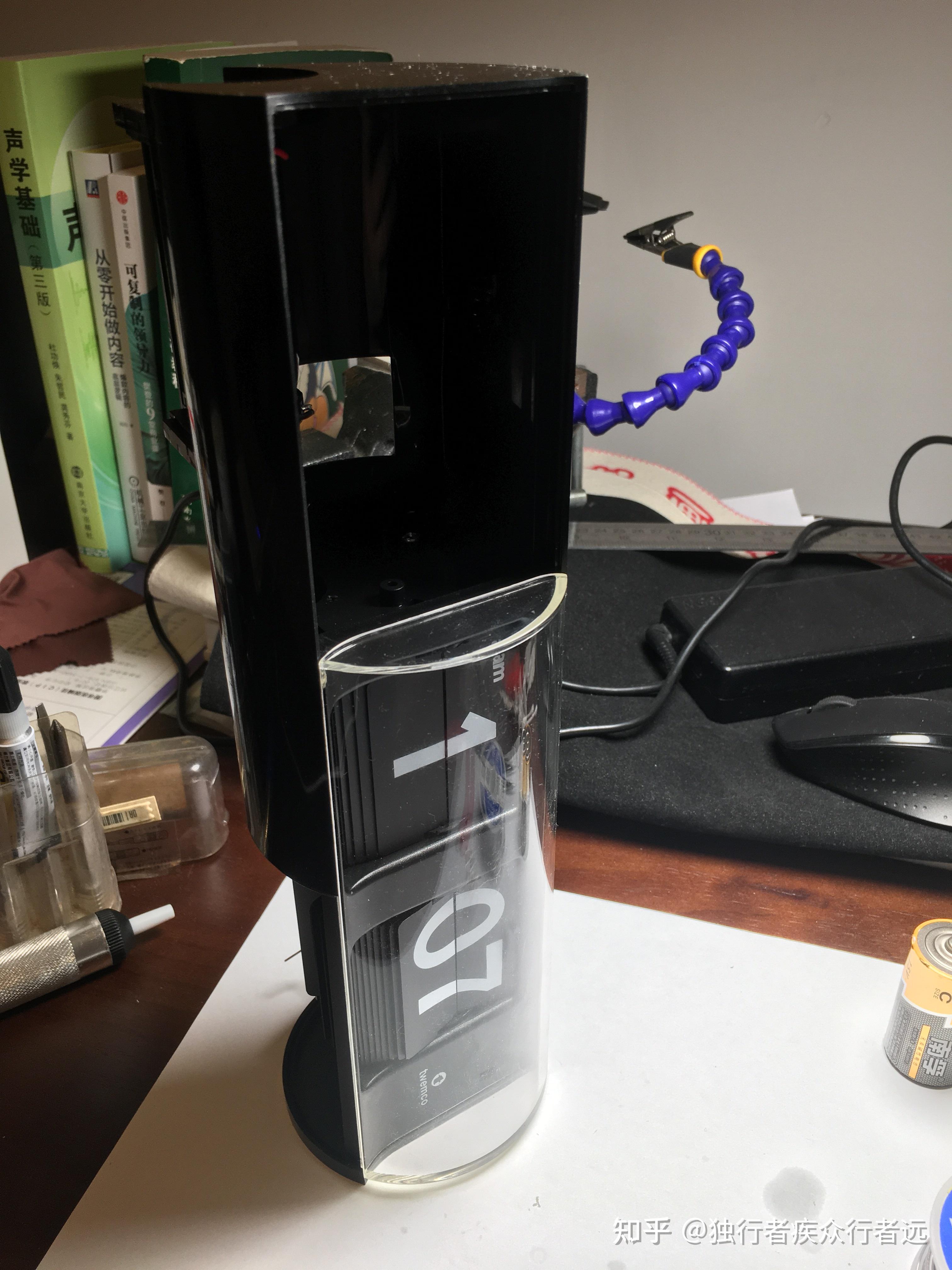 拆解TWEMCO QT-30R翻字钟 - 知乎