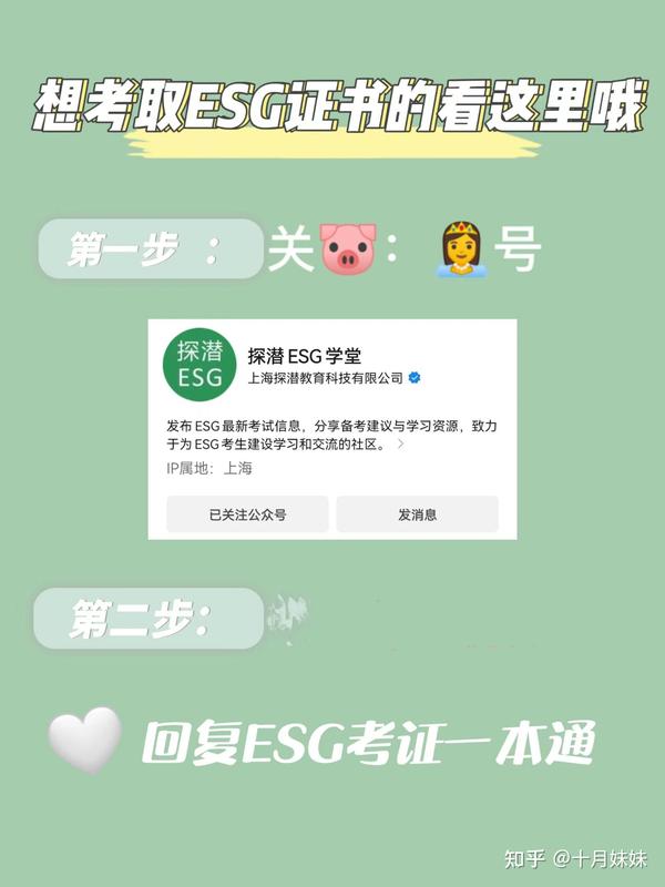 ESG证书该如何选择？ - 知乎