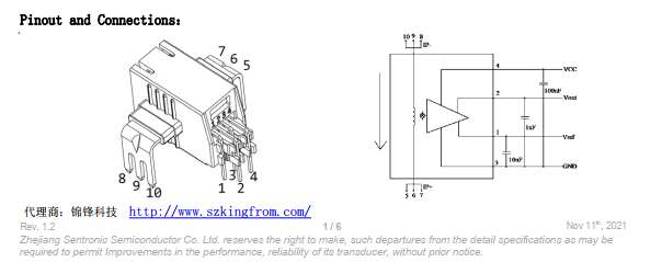 开环电流传感器 森尼克SCK-SR020系列国产替代LEM莱姆 HLSR 20-P/SP33 - 知乎