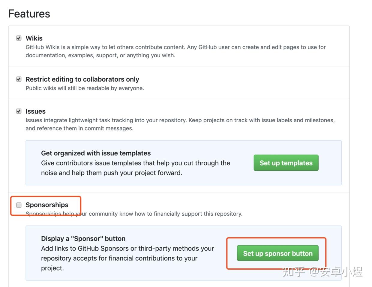 给你的 GitHub Repository 加上 sponsor 按钮 - 知乎