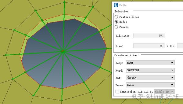 【Ansa软件入门】ansa创建点焊（spot）、螺栓连接（bolt）与焊缝（seam）总结 - 知乎