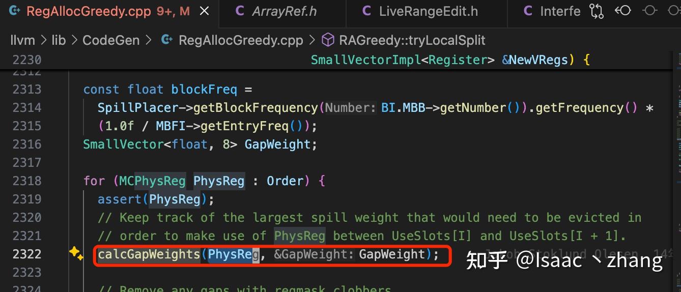 llvm中寄存器分配greedy算法与《深入理解LLVM代码生成》代码与讲解的对应 - 知乎