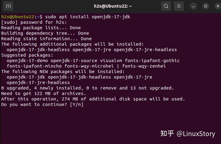 在ubuntu Linux 2204或2004上安装 Openjdk 17 的步骤 知乎