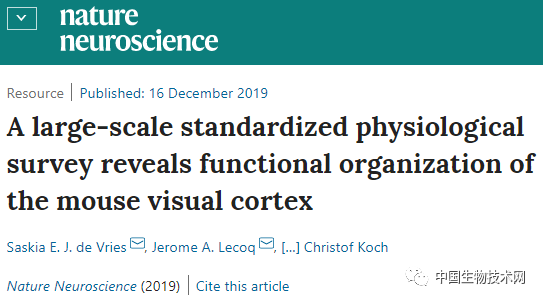 Nature Neurosci：艾伦脑科学研究所分析6万个神经元，结果挑战了诺贝尔经典理论 - 知乎