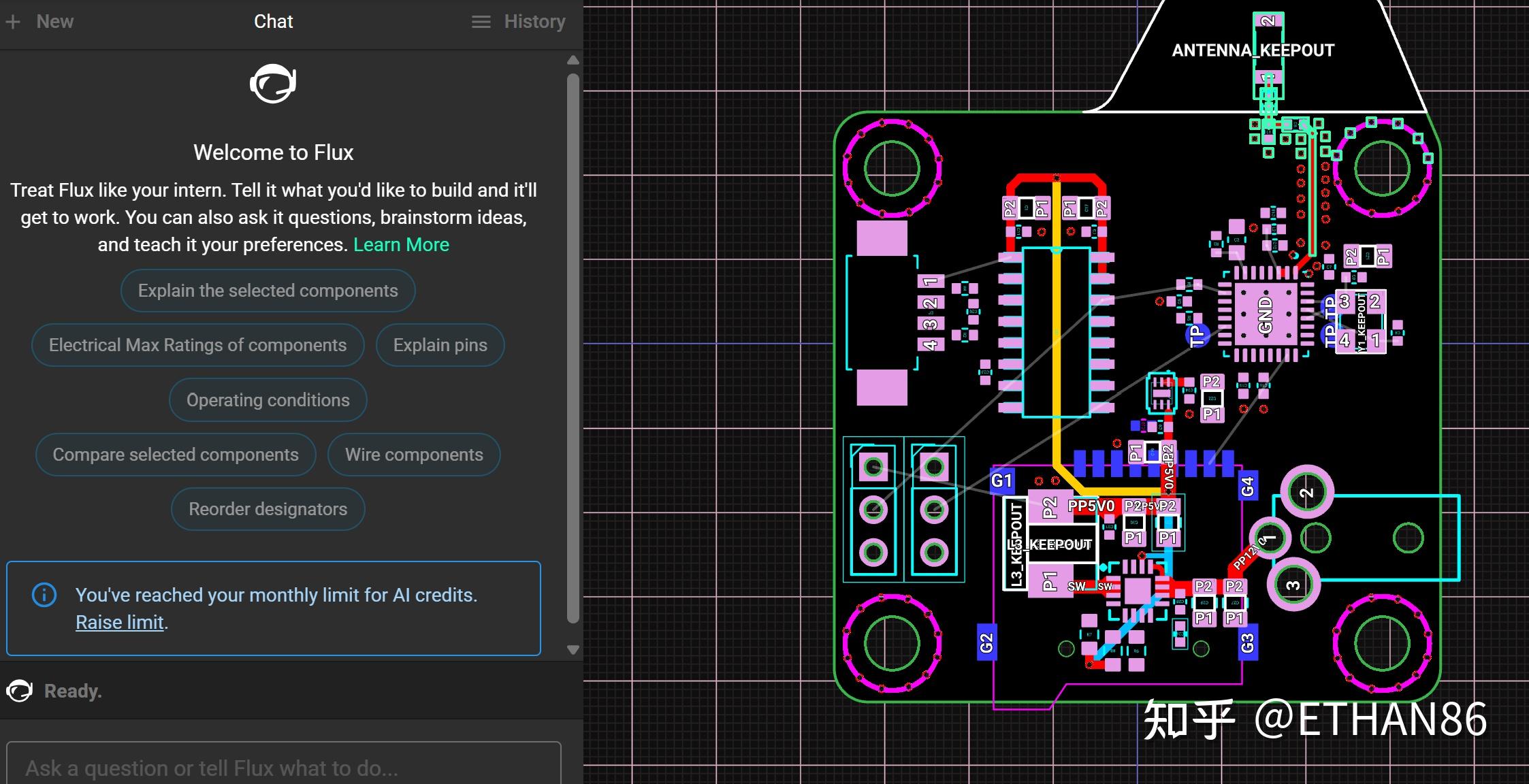 PCB级别的FLUX.AI Schematic 尝试 - 知乎