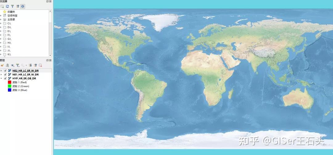 Natural_Earth 全球地形渲染图 Version 3.2 - 知乎